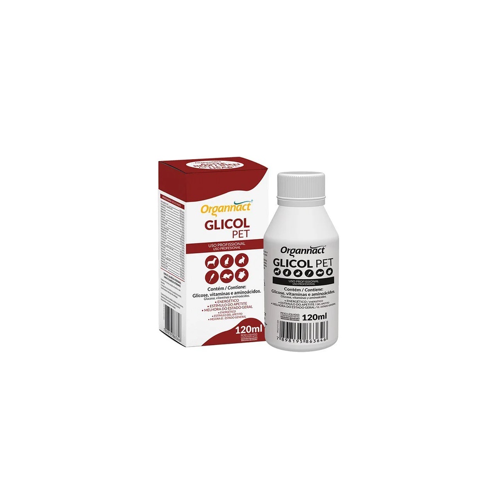 Glicol Pet 120ml Organnact | Shopee Brasil