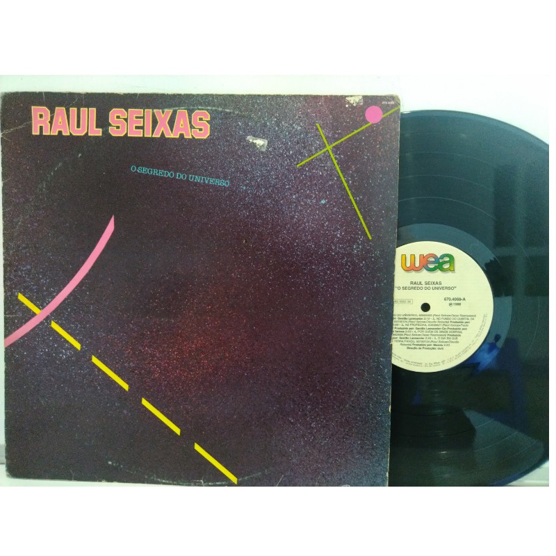 LP Disco Vinil Raul Seixas O Segredo do Universo | Shopee Brasil
