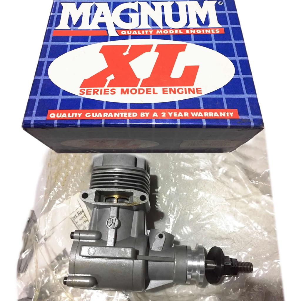 Motor Glow 2 Tempos para Aeromodelo Magnum Xl 91 Novo Zero | Shopee Brasil