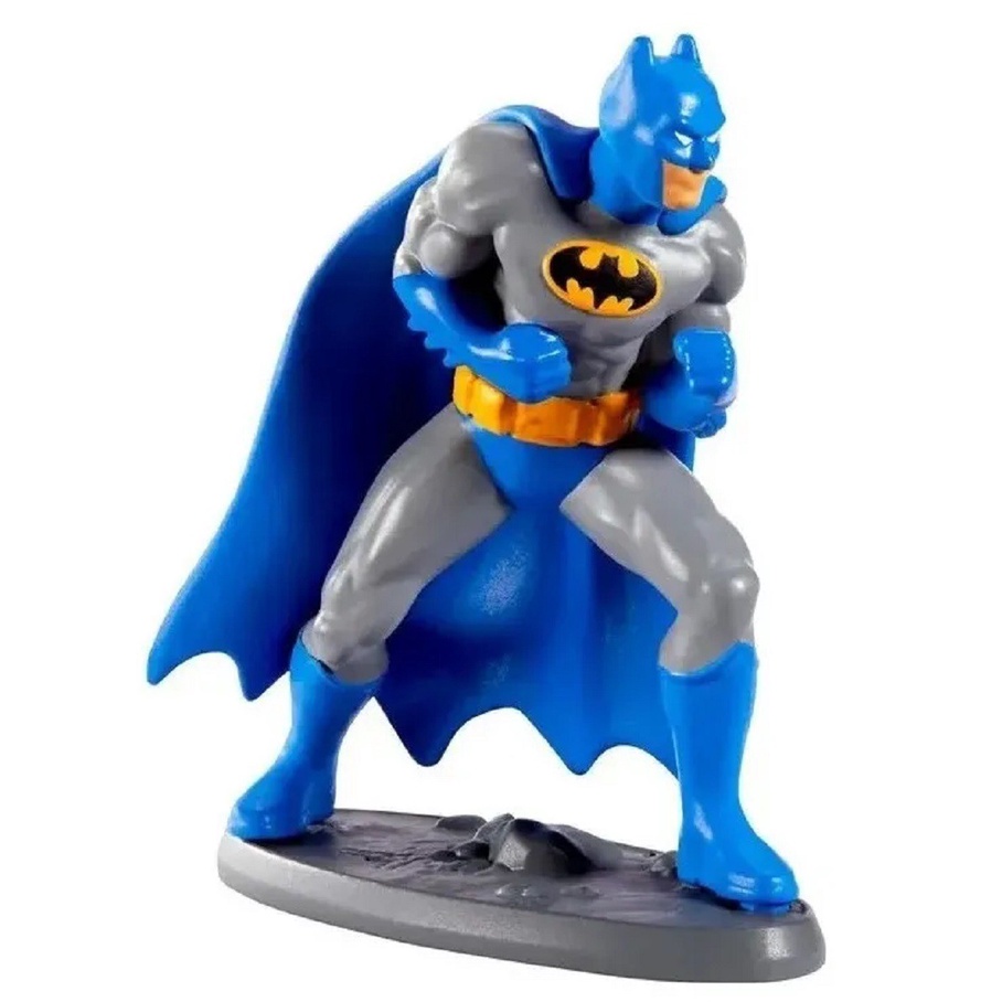 Mini Figura DC Liga Da Justica Batman Roupa Azul - Mattel | Shopee Brasil