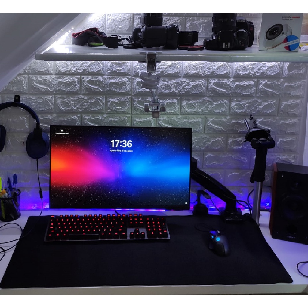 Desk Pad Mouse Pad 90x40 Extra Grande P Mouse Teclado Office - Mouse ...