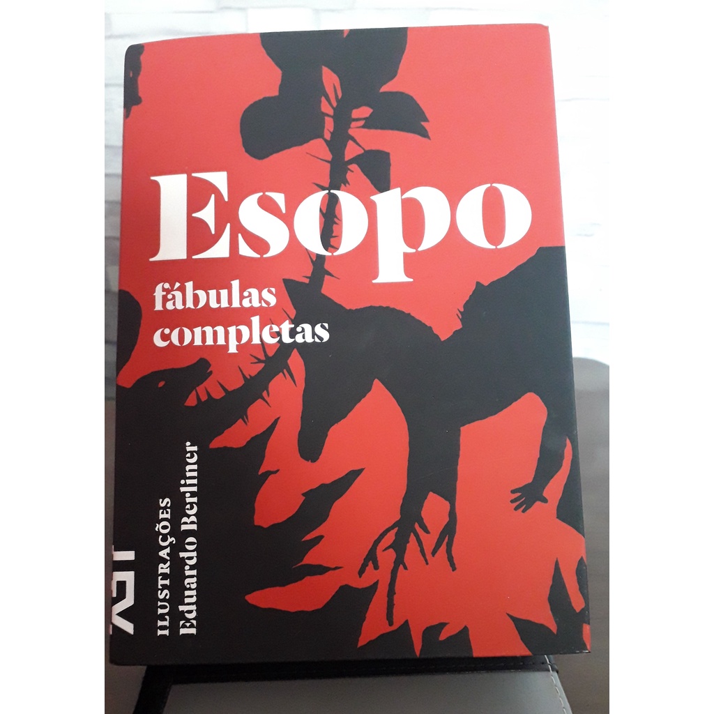 Esopo Fábulas completas edição rara Cosac Naify | Shopee Brasil
