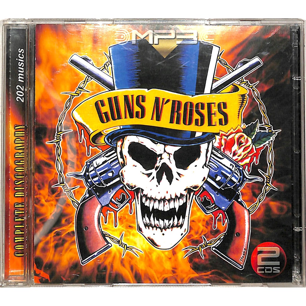 Guns N Roses - Complete Discography Mp3 - Bootleg - Cd Duplo | Shopee ...