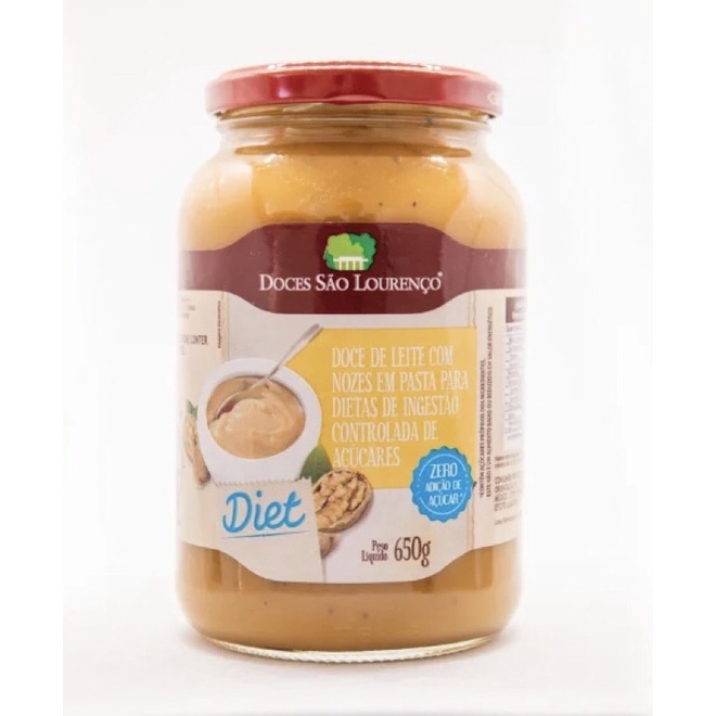 Doces Diet São Lourenço 650g Zero açúcar | Shopee Brasil