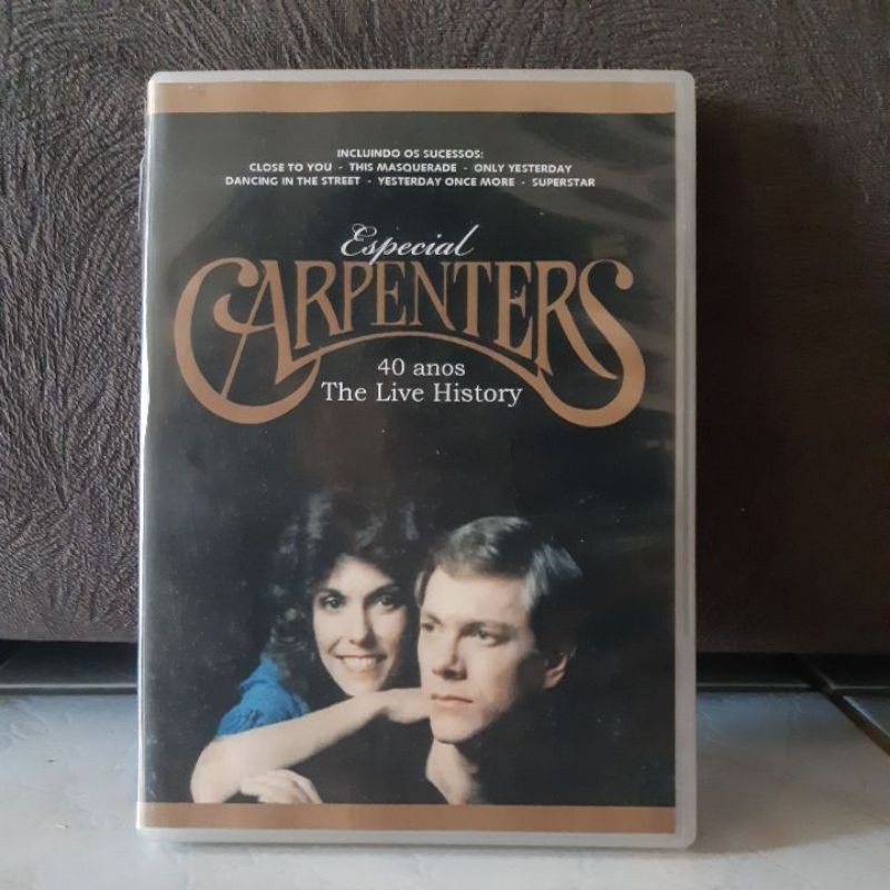 DVD Especial Carpenters - 40 Anos The Live History | Shopee Brasil