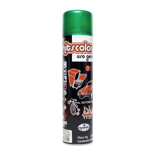 Tinta Spray Uso Geral E Automotivo 400ml - Verde Metálico | Shopee Brasil