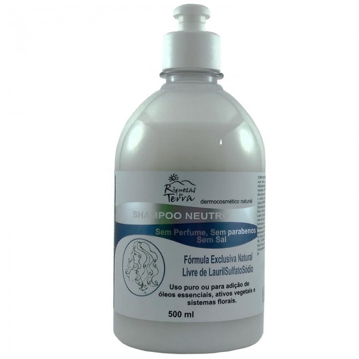Shampoo Neutro - Riquezas da Terra - 500ml | Shopee Brasil