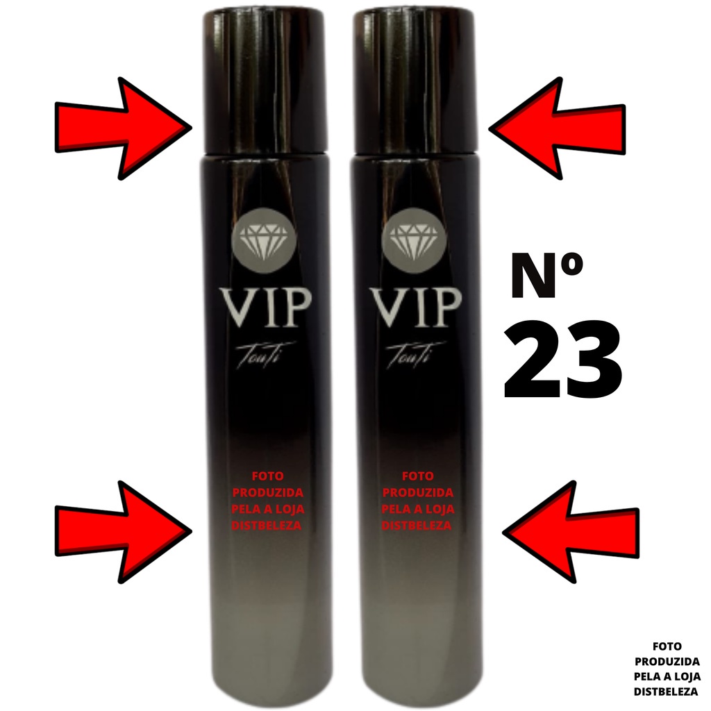 Perfume Vip Touti 23 Kit com 2 Perfumes Touti Alta Fixação | Shopee Brasil