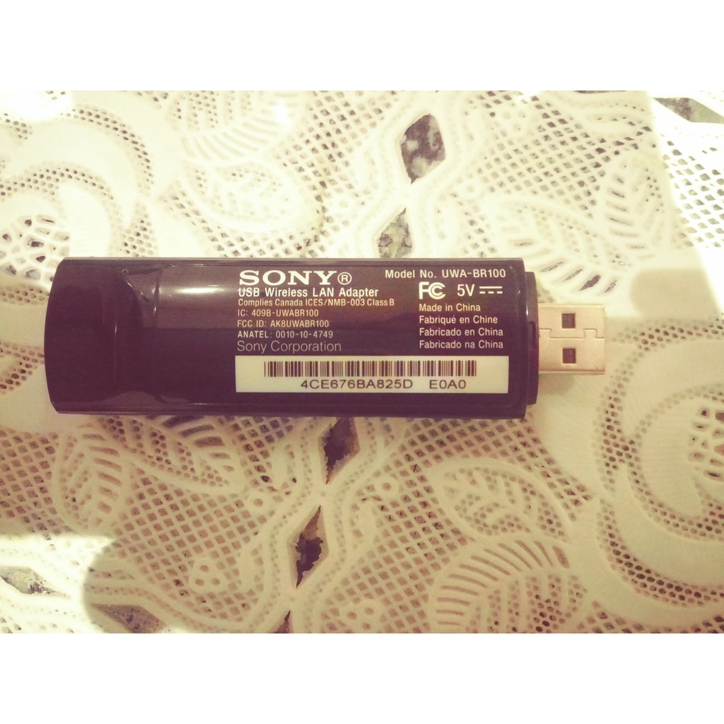 Adaptador Wireless Sony usb UWA-BR100 original | Shopee Brasil