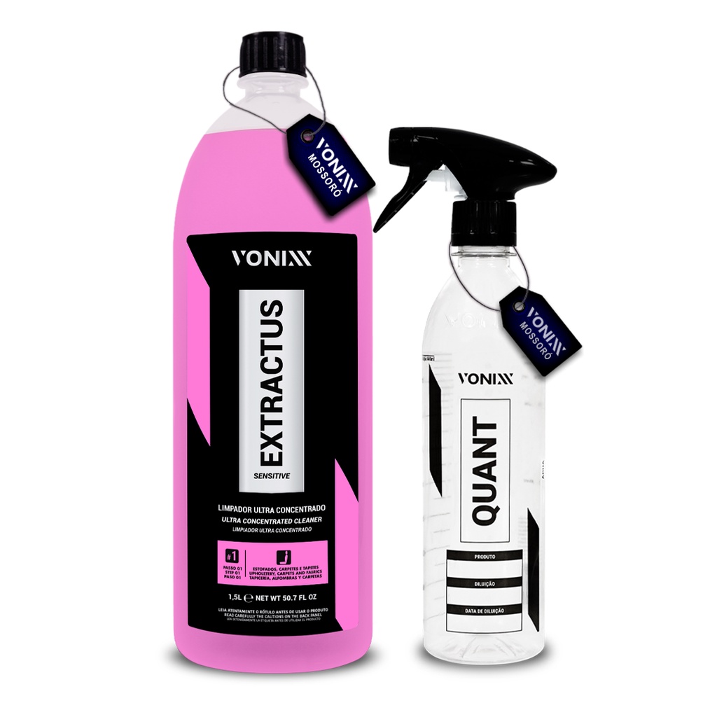 EXTRACTUS SENSITIVE 1,5L + QUANT 500ML | Shopee Brasil