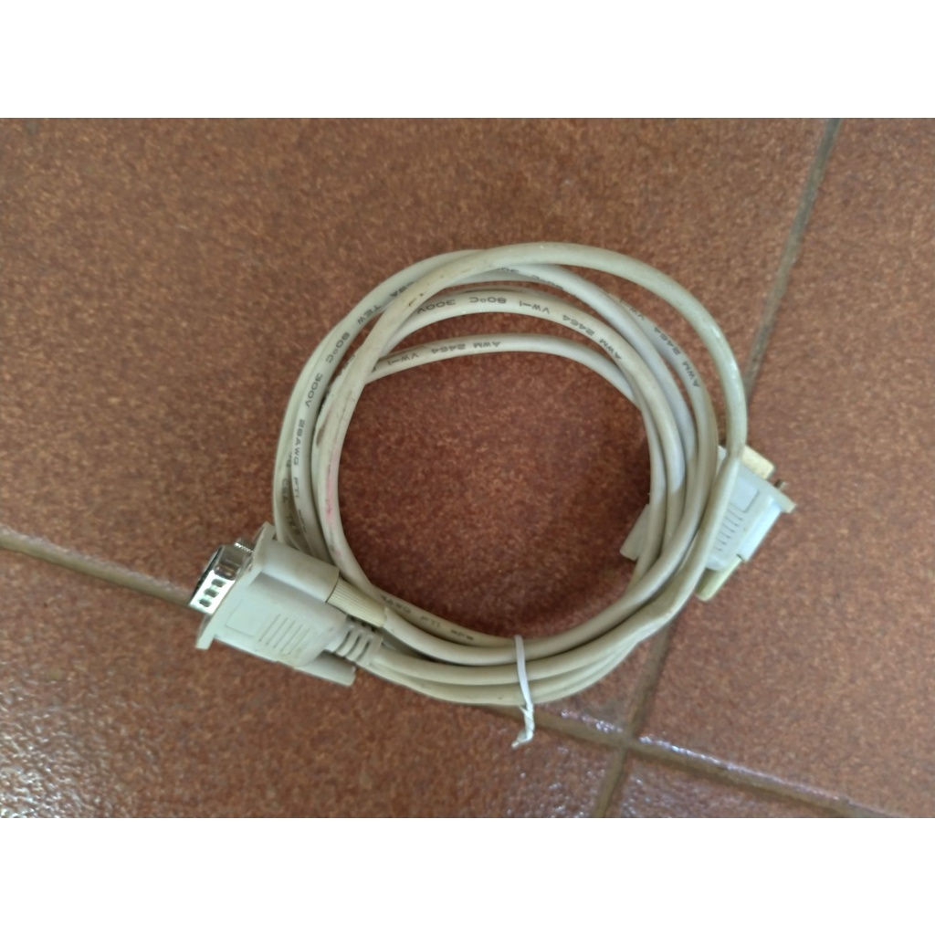 Cabo Serial Rs232 Db9 Macho X Fêmea | Shopee Brasil