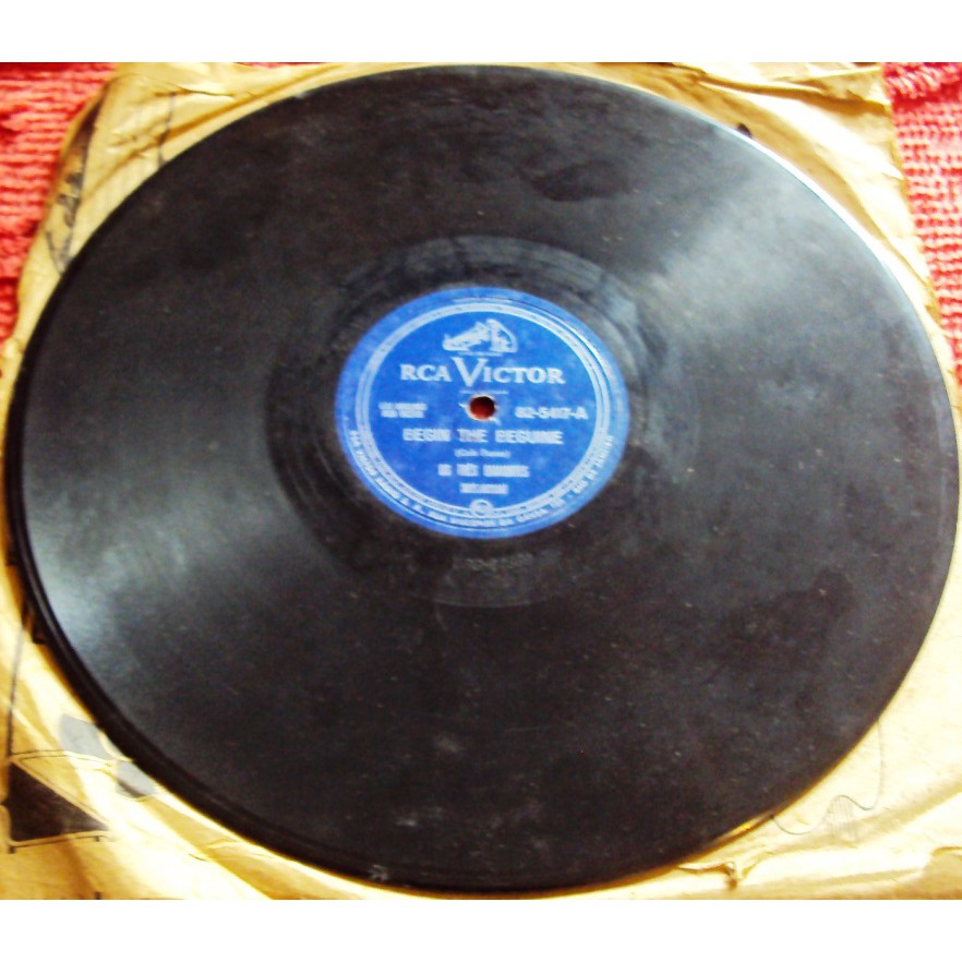 727 Mvd- LP Anos 40- Os Três Diamantes- Disco 78 RPM- Original ...