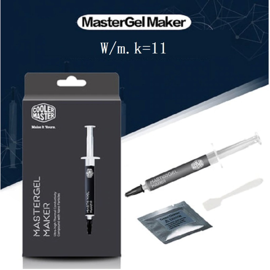 Pasta Térmica Master Gel Maker Nano - MGZ-NDSG-N15M-R1 2g | Shopee Brasil