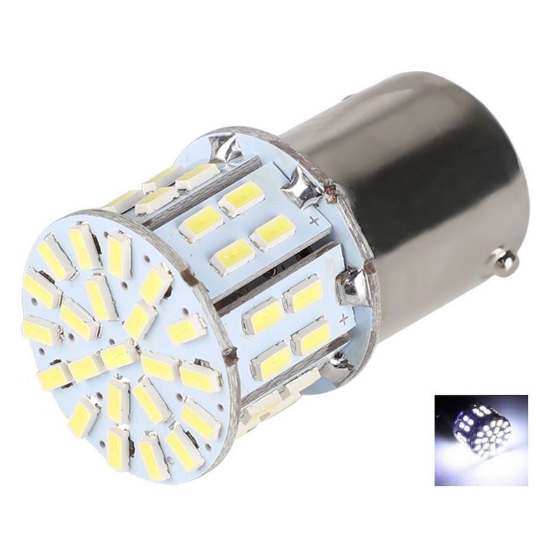 Kit 10 Lampada 50 Led Ba15s 1 Polo P21w 1156 1141 3014 Branco 12v ... Kit 10 Lampada 50 Led Ba15s 1 Polo P21w 1156 1141 3014 Branco 12v ...