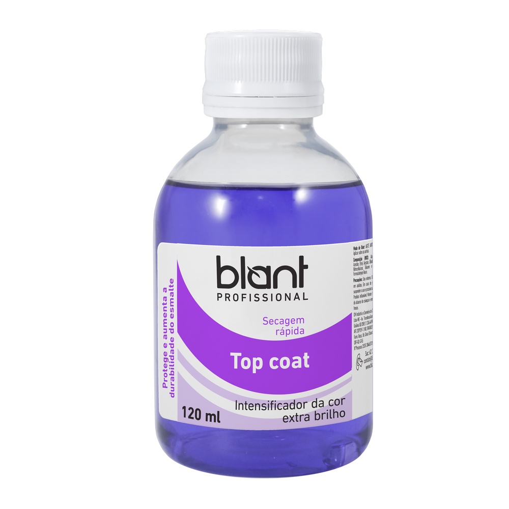 Base Top Coat Profissional 4Free 120ml - Blant | Shopee Brasil