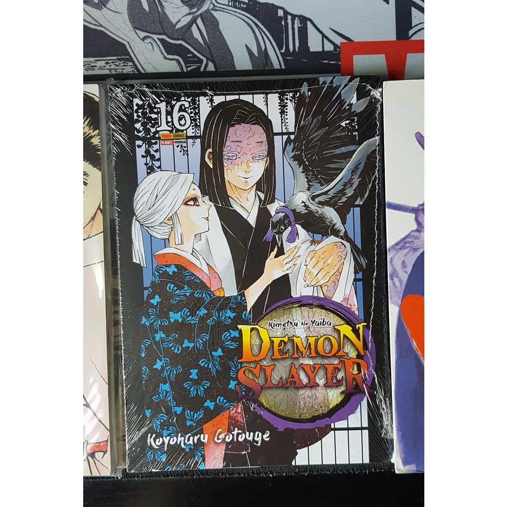 Demon Slayer Vol. 16 Lacrado | Shopee Brasil