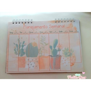 Planner Semanal (Desk Planner) | Shopee Brasil