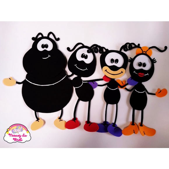 Cartaz Decorativo Turma do Smilinguido Avisos e Aniversário e Apliques ...