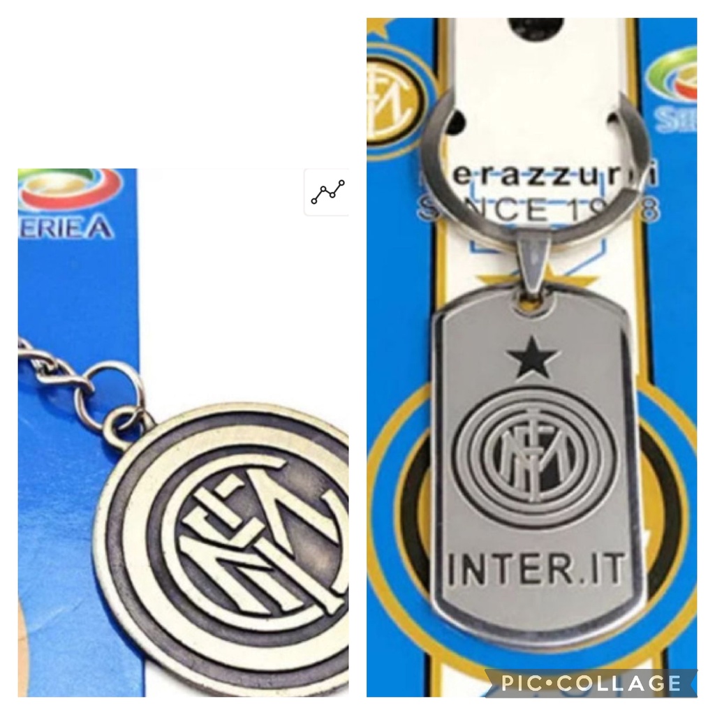 Kit com 2 chaveiros futebol Inter de Milão | Shopee Brasil