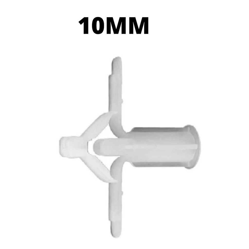 KIT 50 Pçs Bucha Gesso Drywall Parede Oca Forro Gesso Melhor C/ 10,00MM ...