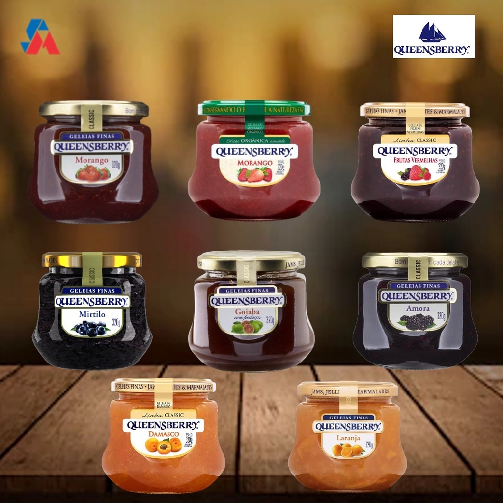 QUEENSBERRY - Linha Classic - Diversos - 320g | Shopee Brasil