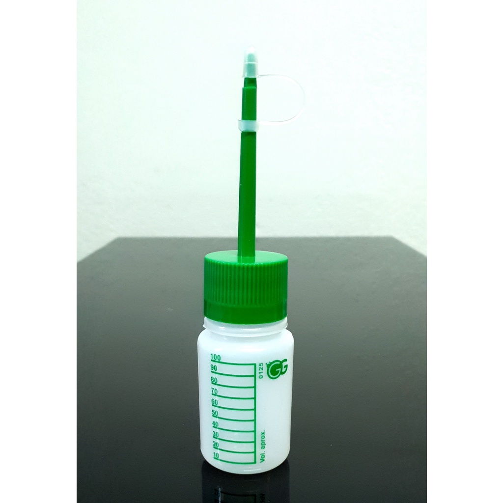 Pisseta Plastica Bico Verde ou Azul Graduada - Almotolia - Frasco ...