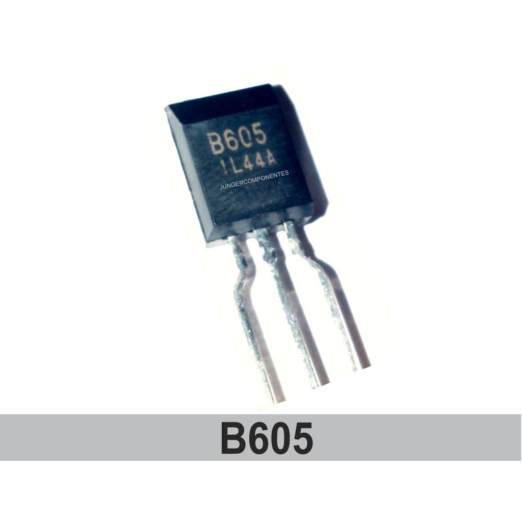 1X PÇS Transistores npn pnp D571 = 2SD571 ou B605 2SB605 tr do receiver ...