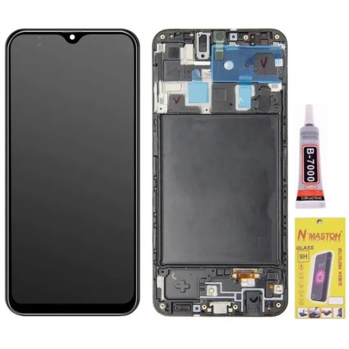 Tela Display Modulo Fronta touchl Lcd completo Samsung A 20 Modelo Sm - A205 G Com aro | Shopee ...