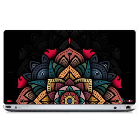 adesivos Para notebook Art moderna flor Tela 10"a 19" Skin decorativo ...