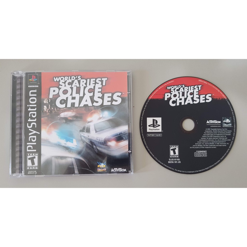 PS1 - Worlds Scariest Police Chases - Leia a descrição | Shopee Brasil