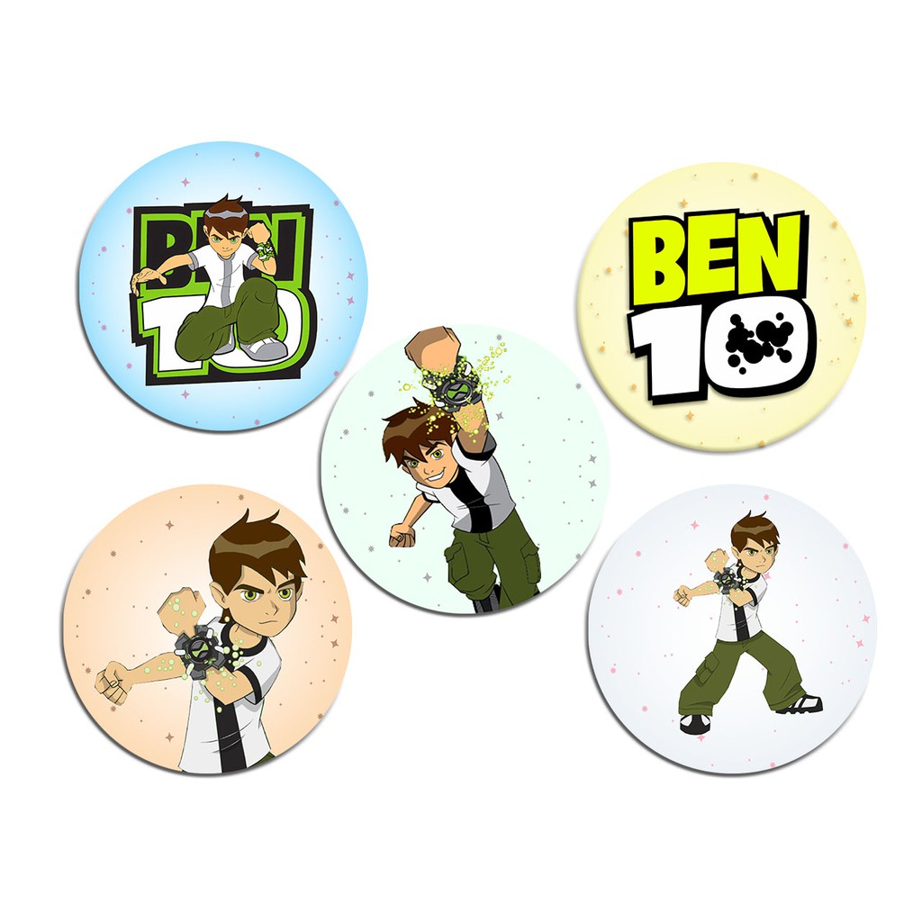 Etiquetas Adesivas 3,5cm Ben 10 | Shopee Brasil