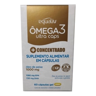 Ultra Caps Omega 3, 60 capsulas, Equaliv | Shopee Brasil