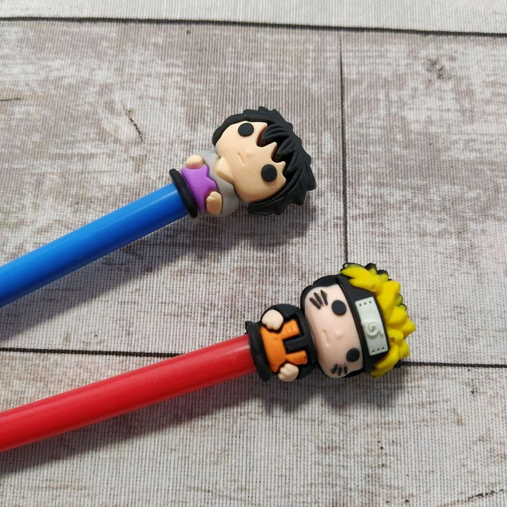 Caneta Naruto/Sasuke Anime ponta agulha 0.38mm | Shopee Brasil