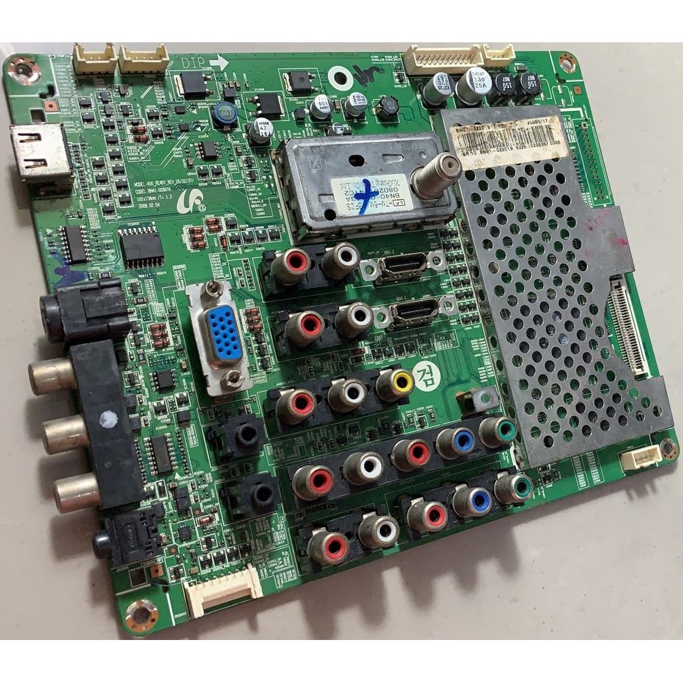PLACA PRINCIPAL TV SAMSUNG LN32A450C1 - BN41-00987A / BN91-02201B. (C/ DEFEITO) | Shopee Brasil