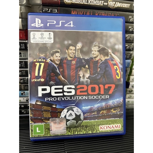 PES 2017 ps4 -Mídia física original | Shopee Brasil