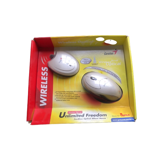 Mouse Wireless Optical Genius Win95 98 Me Xp Antigo Raridade | Shopee ...