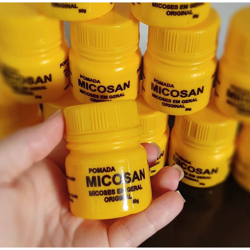 Pomada Micosan Original Para Micoses e Clareador 50g | Shopee Brasil