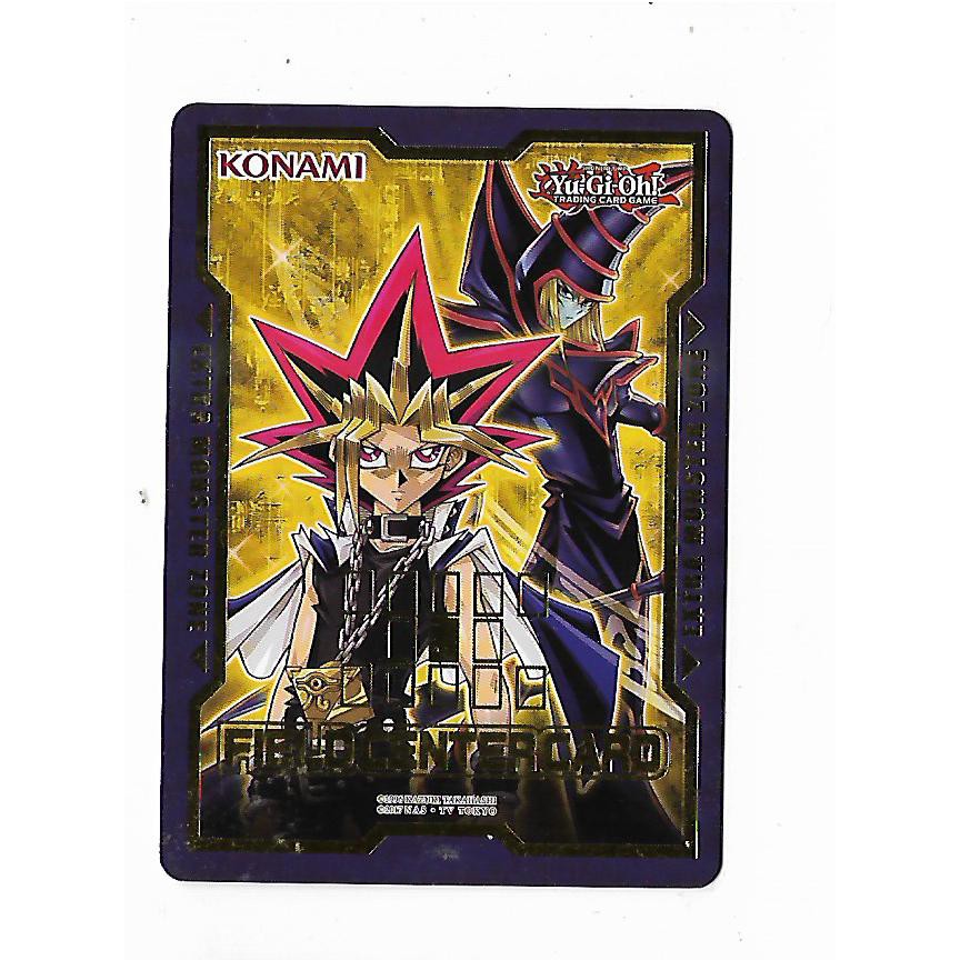 Yu-Gi-Oh Yami Yugi & Dark Magician Field Center Card | Shopee Brasil