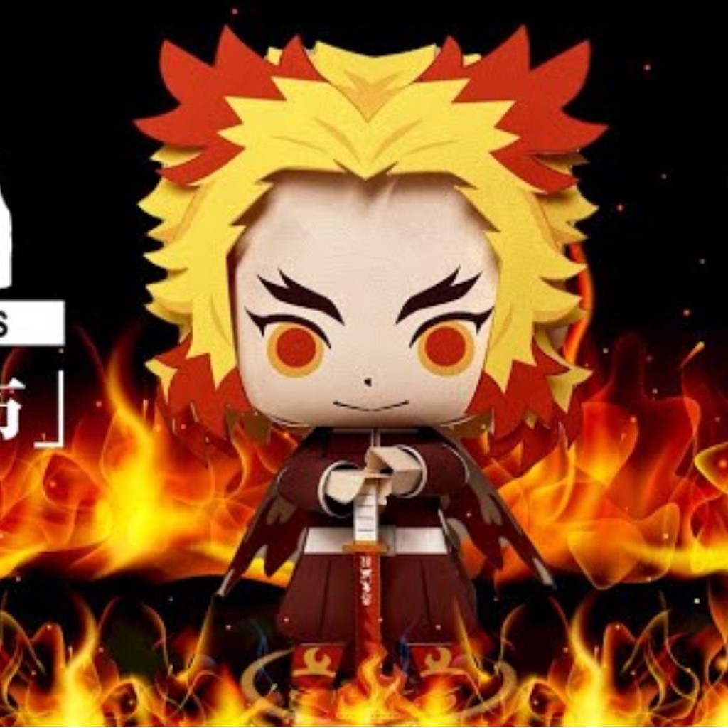 Figures De Demon Slayer (papercrafts) Tomioka, Shinobu, Rengoku ...