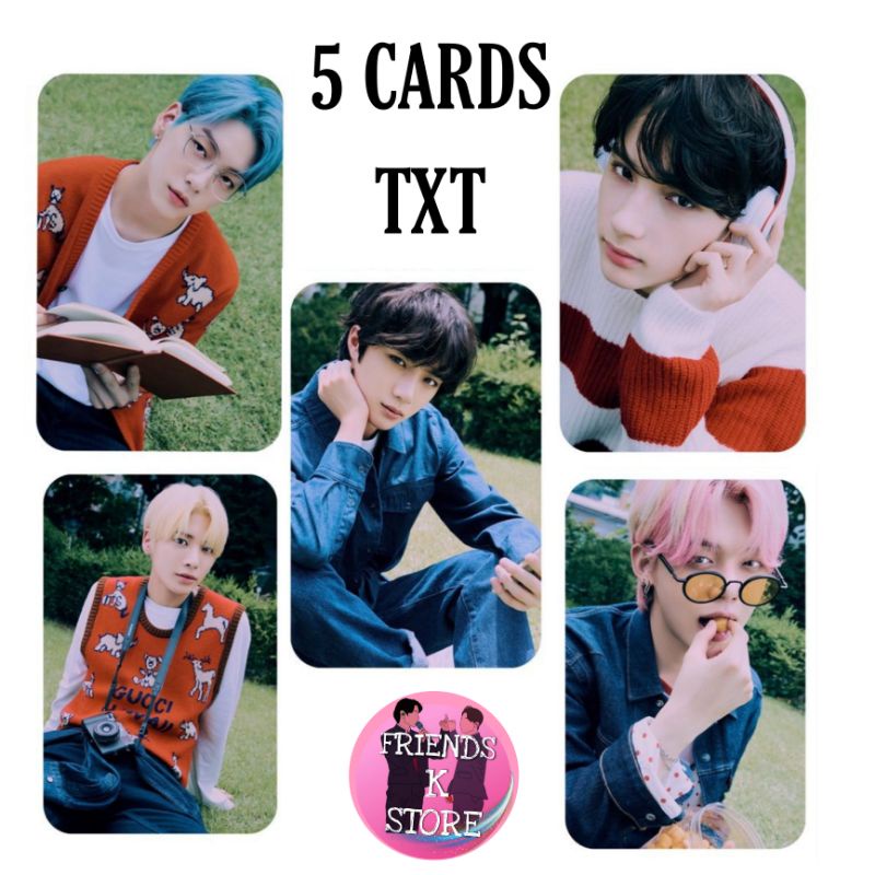 5 CARDS TXT | Shopee Brasil