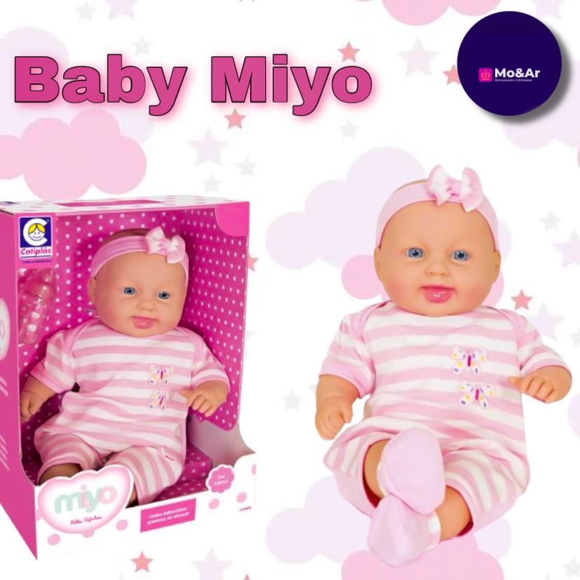 BONECA MIYO MENINA | Shopee Brasil