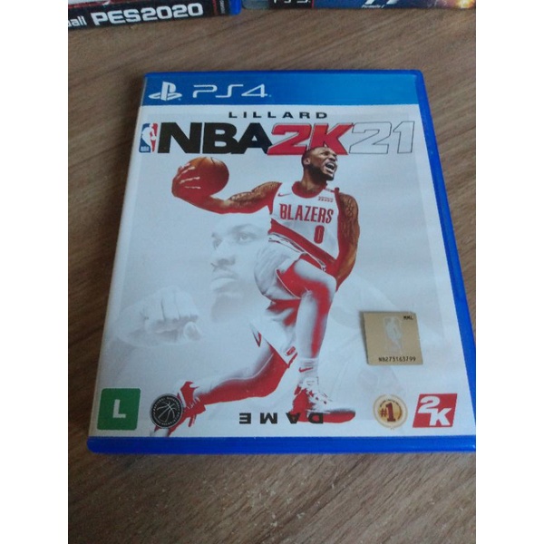 NBA 2K 21 PS4 mídia física original | Shopee Brasil