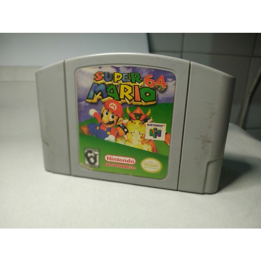 Fita / Cartucho Super Mario 64 - Nintendo 64 N64 | Shopee Brasil