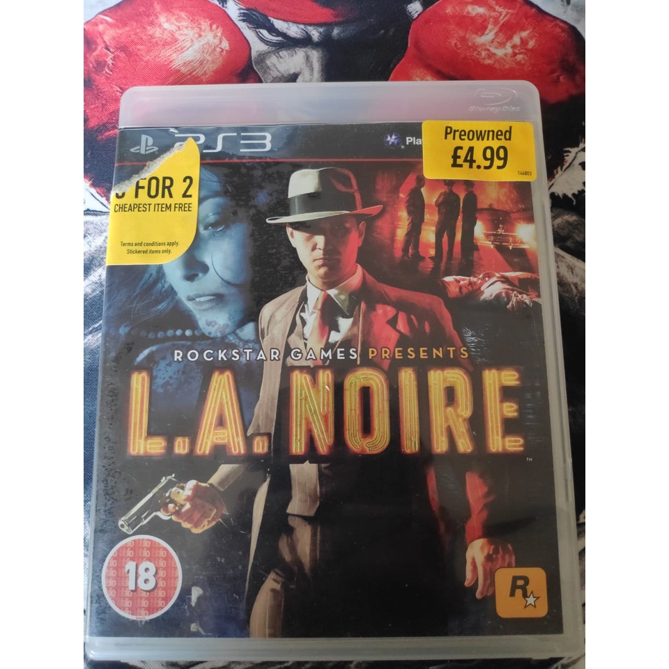 Jogo la noire europeu Ps3 - Playstation 3 - mídia física original ...