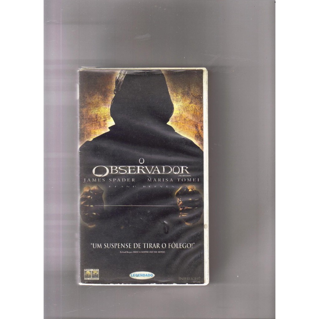 Vhs O Observador, Keanu Reeves, James Spader - Legendado | Shopee Brasil