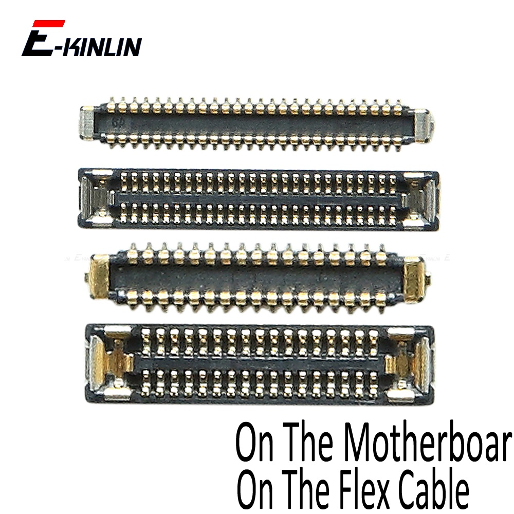 Conector FPC Em Linha Para iPhone 12 mini 12 12 Pro Max Tela LCD Na ...