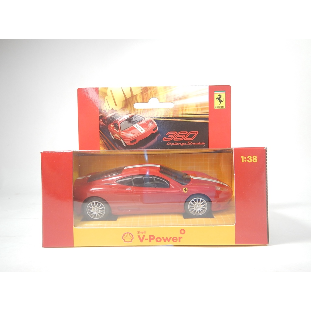 Miniatura Ferrari - 360 Challenge - Shell V Power - 1:38 | Shopee Brasil
