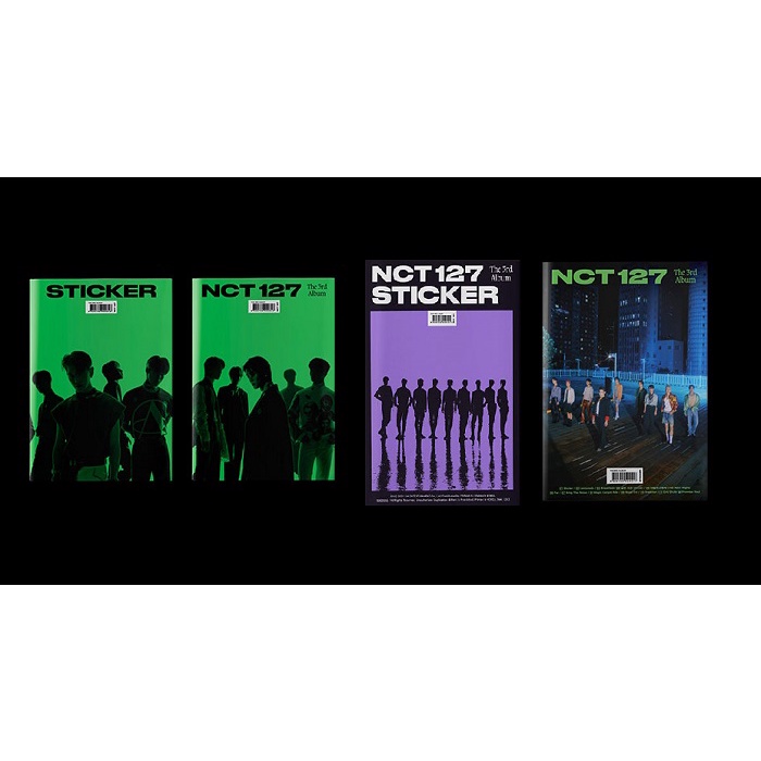 NCT127 - [STICKER] STICKER VER [Sticky / Sticker / Seoul City] | Shopee ...