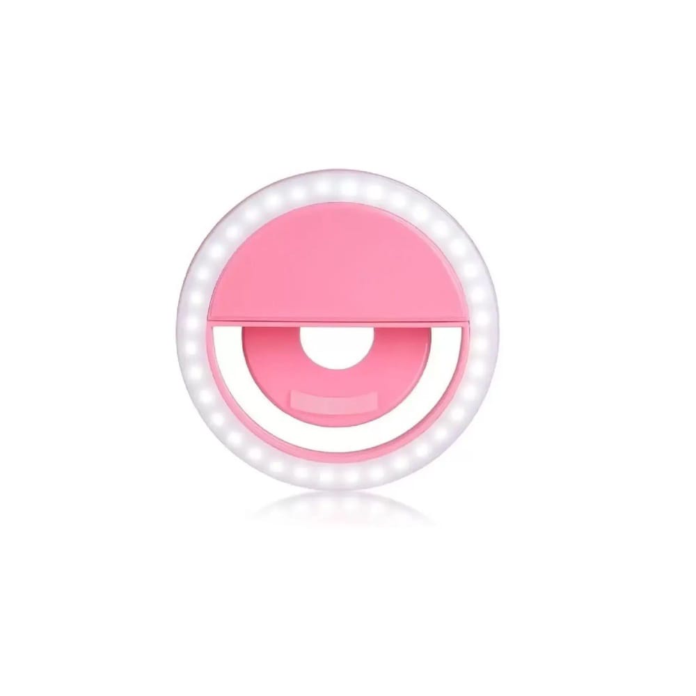 Mini Ring Light Portátil para Celular Selfie Led Durabilidade de Bateria Extensa. | Shopee Brasil