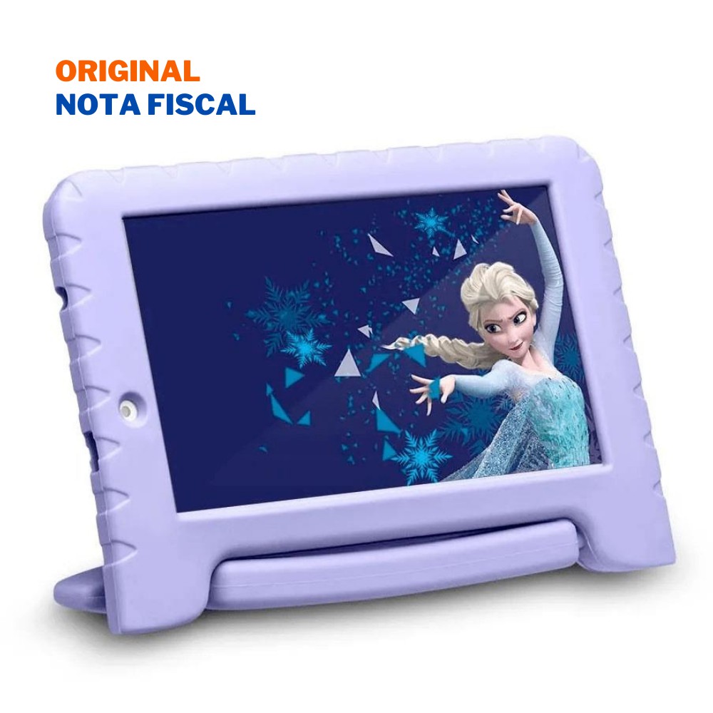 Tablet Infantil Disney Frozen Multilaser NB315 com Capa Emborrachada ...